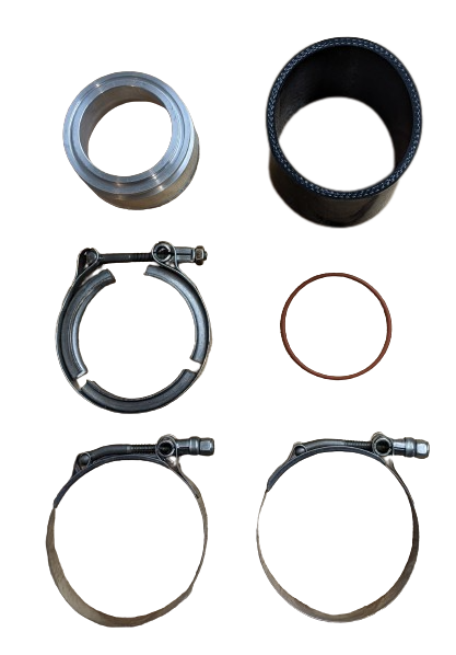 Holset Compressor Outlet V-Band Adapter – Quadstar Tuning LLC