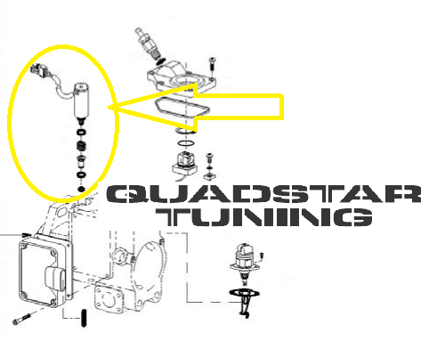 Engine Shut off Actuator DS Injection Pump – Quadstar Tuning LLC