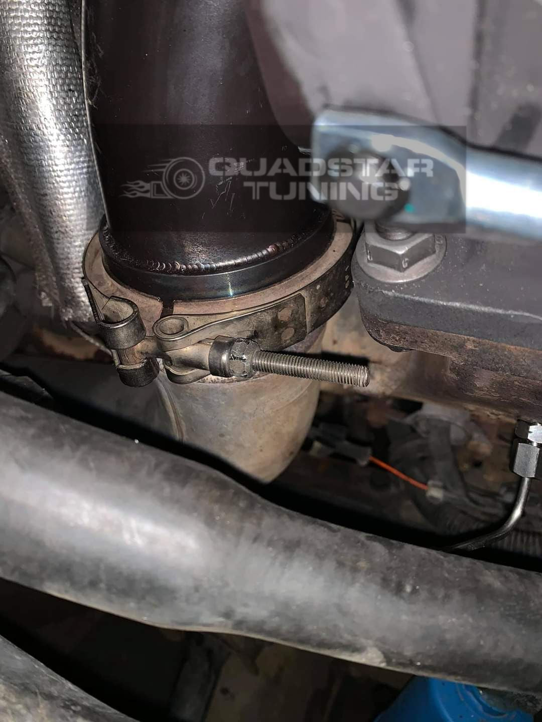6.5L Holset Turbo Downpipe Adapter – Quadstar Tuning LLC
